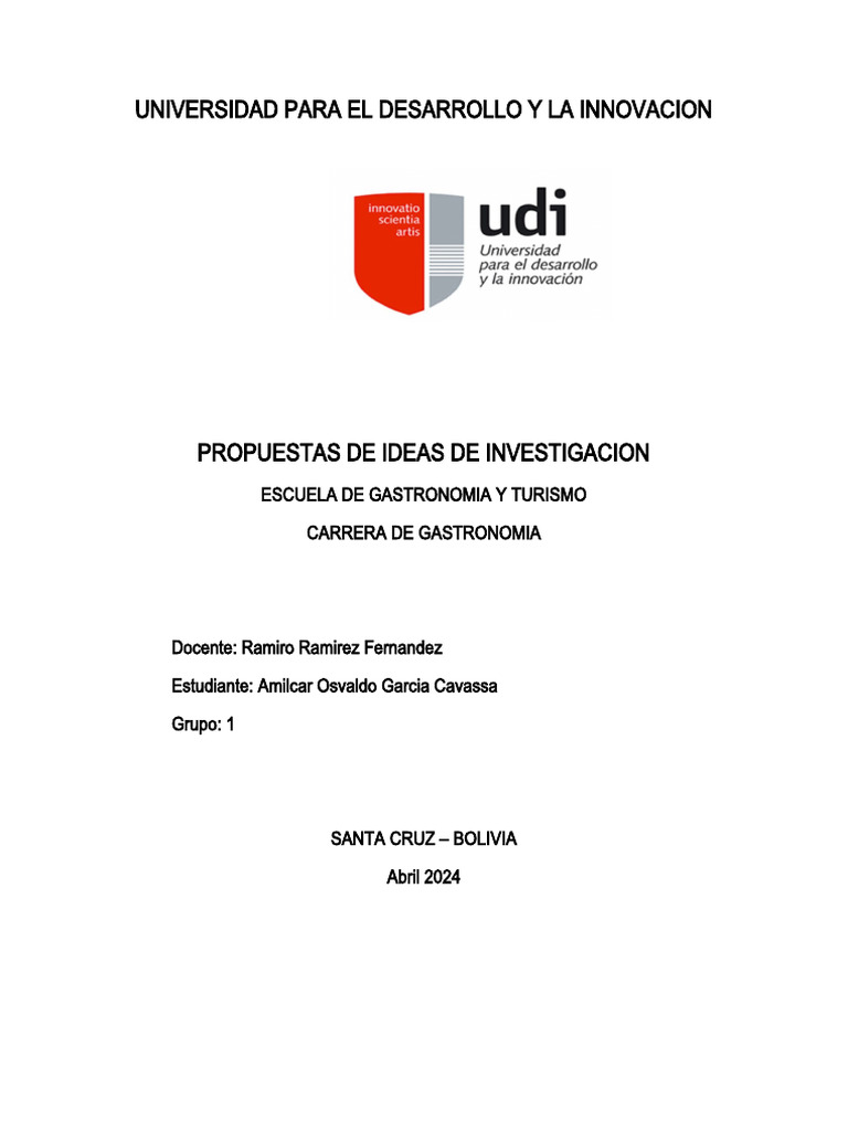 Ideas PG | PDF