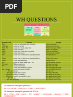 Grade 1 WH Questions Worksheet | PDF