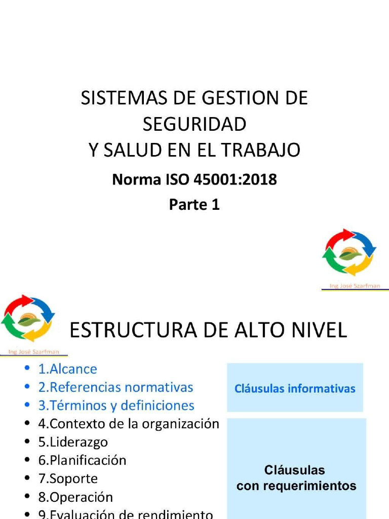 Iso 12 Norma Iso 45001 Analisis | PDF