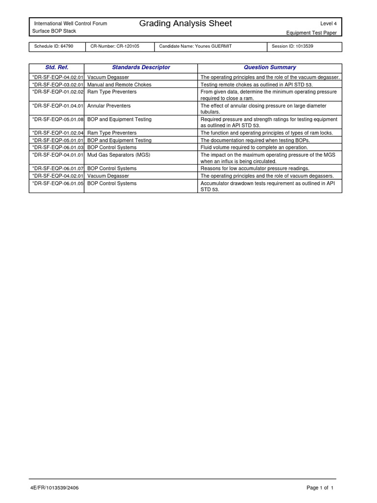 1013539-Grading Analysis Sheet | PDF | Gases | Applied And ...
