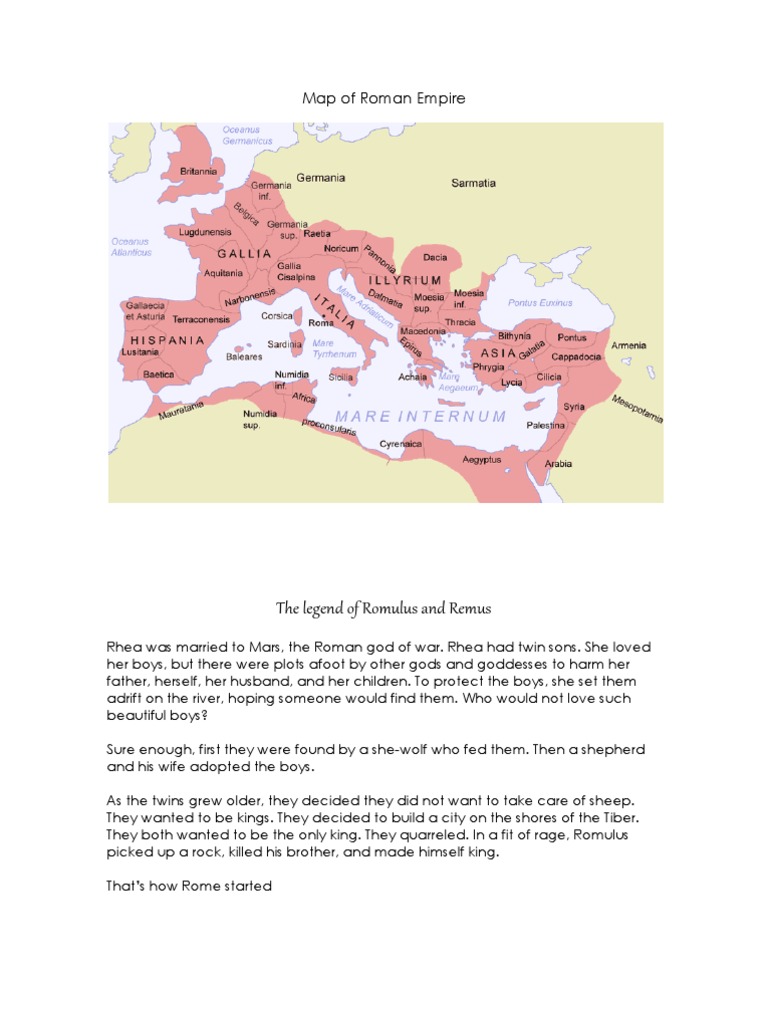 Origins of Rome: Romulus and Remus | PDF | Classics