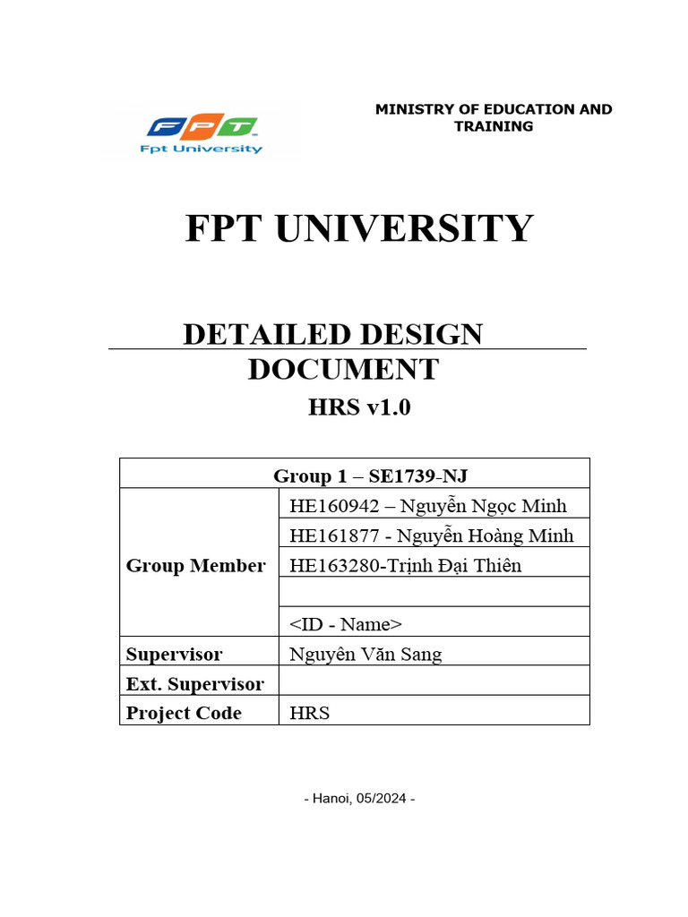 Template DetailedDesign | PDF | Programming Paradigms | Software ...
