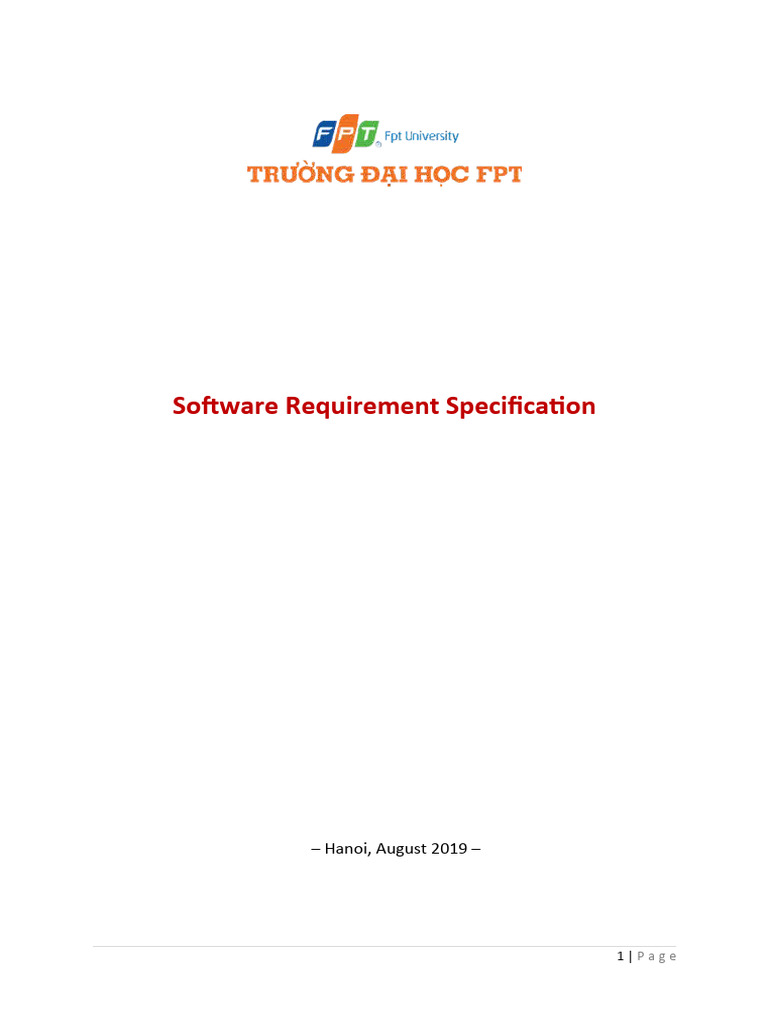 SoftwareRequirementSpecification For TraditionalModel | PDF | Use Case | Usability