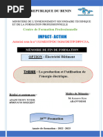 Présentation de l'INSTI Lokossa | PDF | Ingénierie