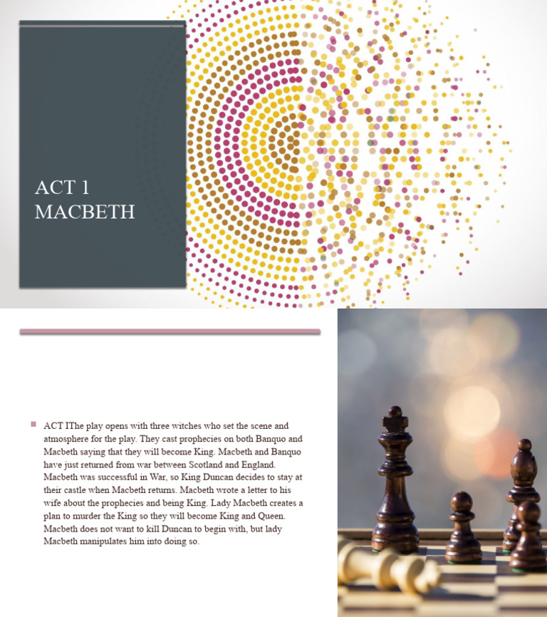 Macbeth Act 1 Summary and Analysis | PDF | Classics