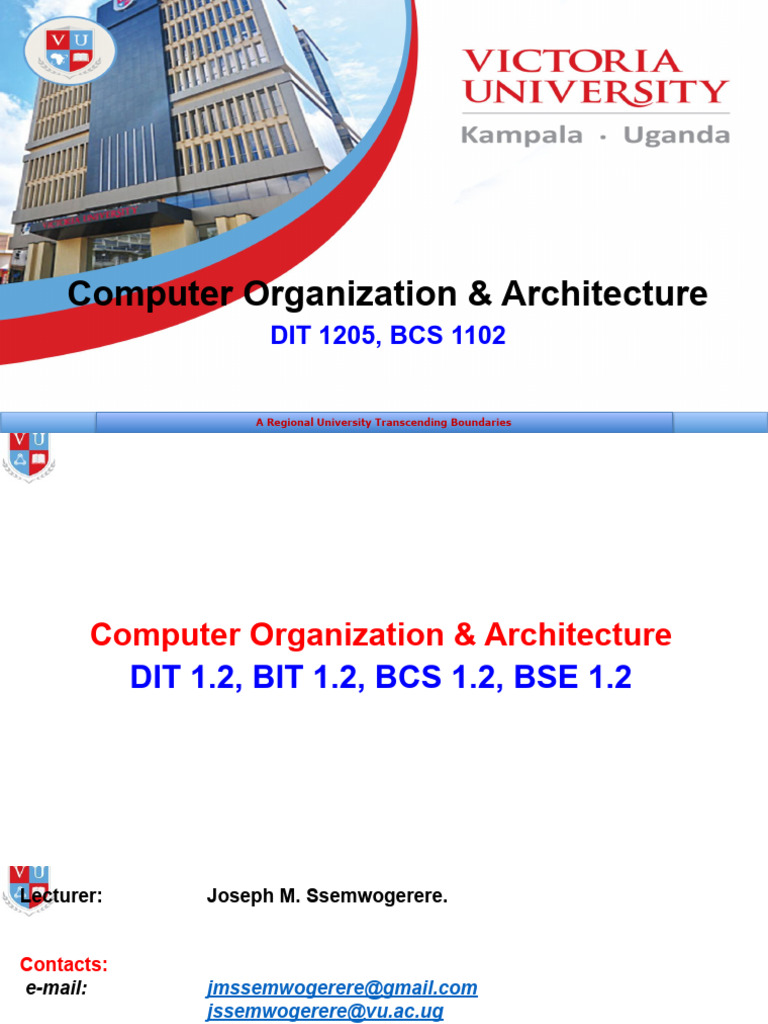 Computer Architecture and Organization | PDF | Binary Coded Decimal ...