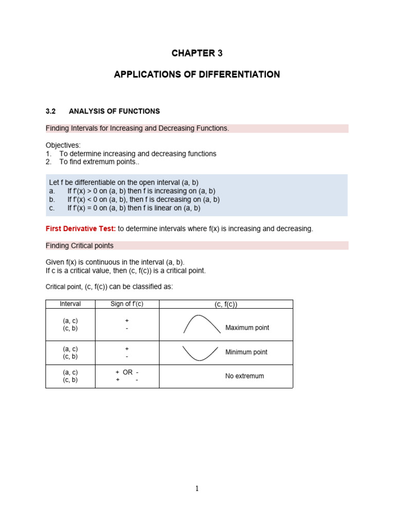 32 Analysis Of Function I Pdf Asymptote Analysis 4352