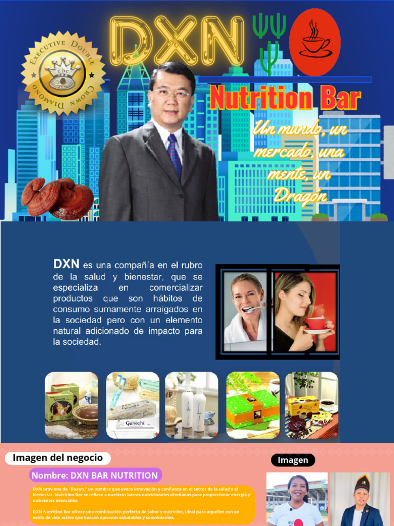 Trabajo grupal_DXN BAR NUTRITION 2024 TRABAJO Individual | PDF | Dieta | Marketing