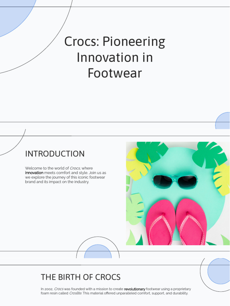 Crocs: Innovating Comfortable Footwear | PDF | Art
