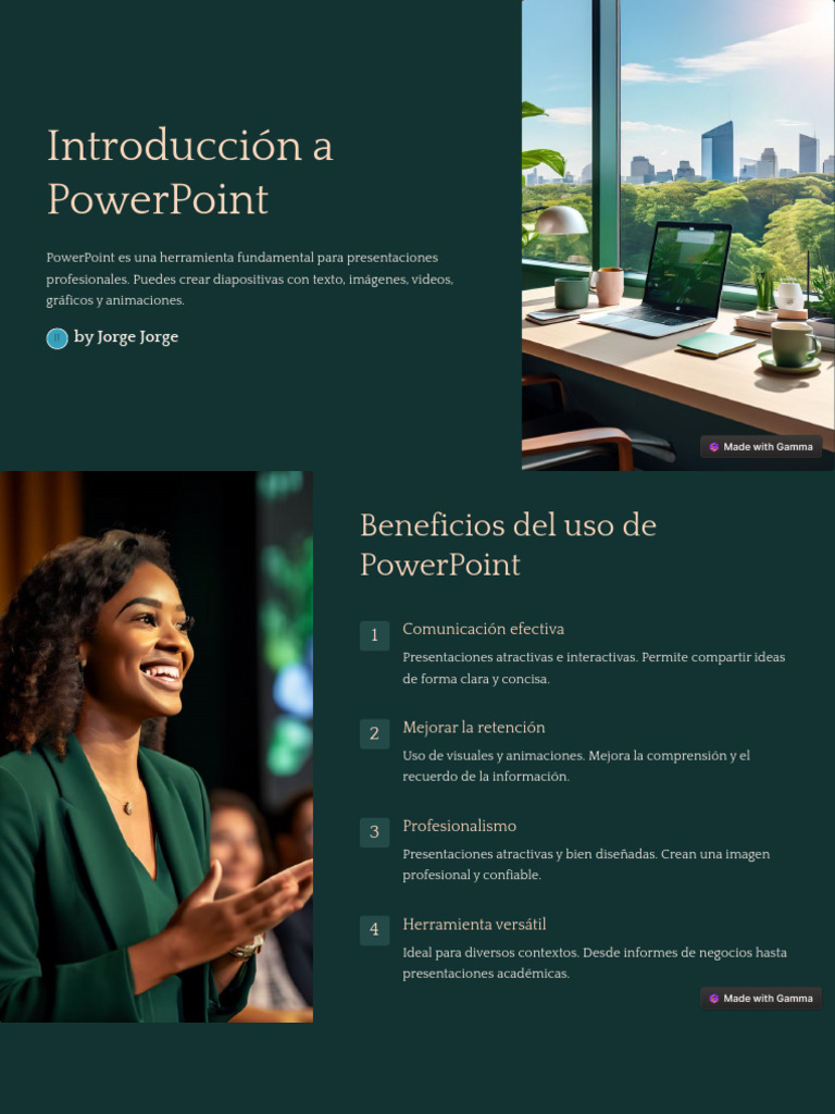 Introduccion A PowerPoint | PDF | Microsoft PowerPoint | Comunicación