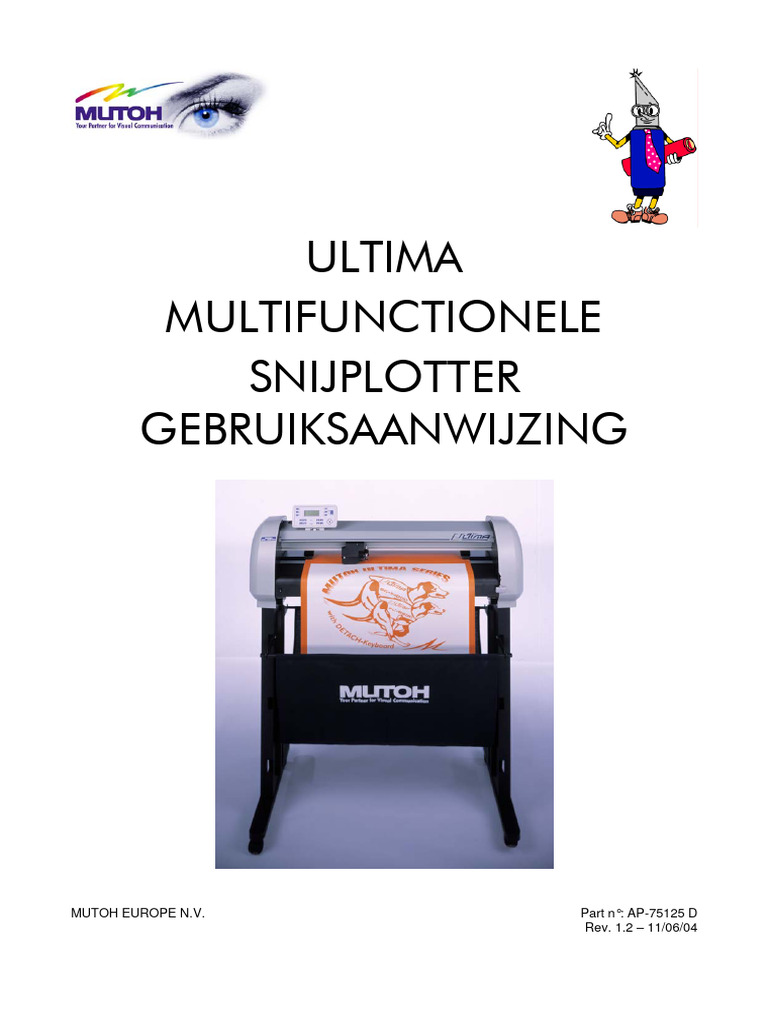 Operation Instructions - Ultima - Dutch | PDF