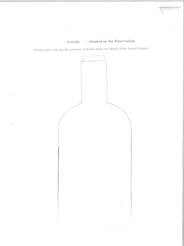 Alcohol On The Reservation Sheet | PDF
