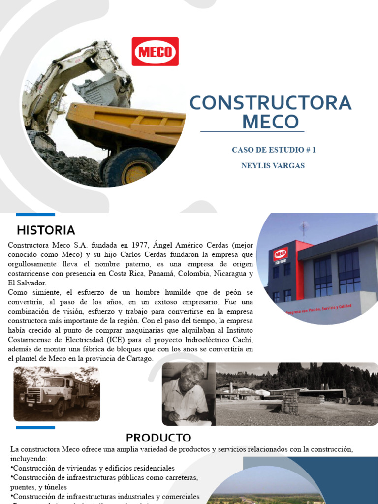 Constructora Meco Finanzas | PDF | Calidad (comercial) | Infraestructura