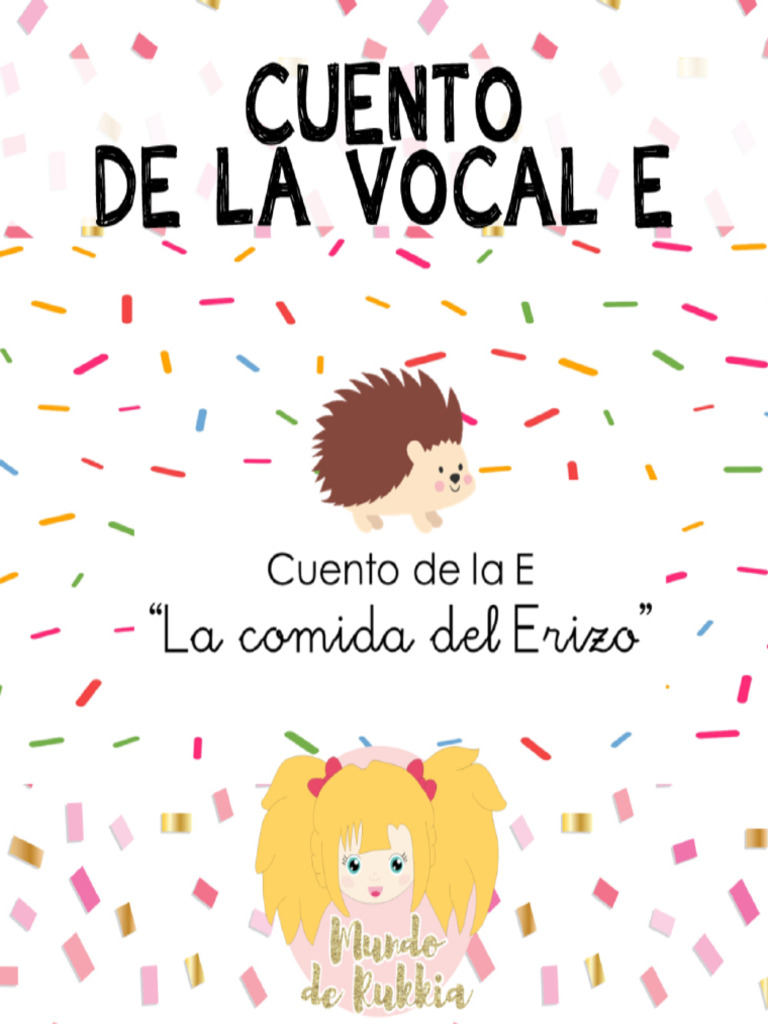 Cuento de La Vocal e | PDF