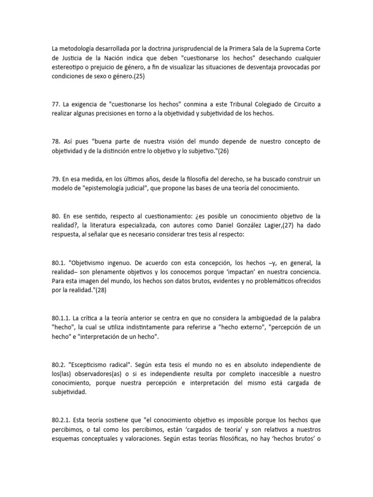 Cuestionarse Hechos | PDF | Realidad | Conocimiento