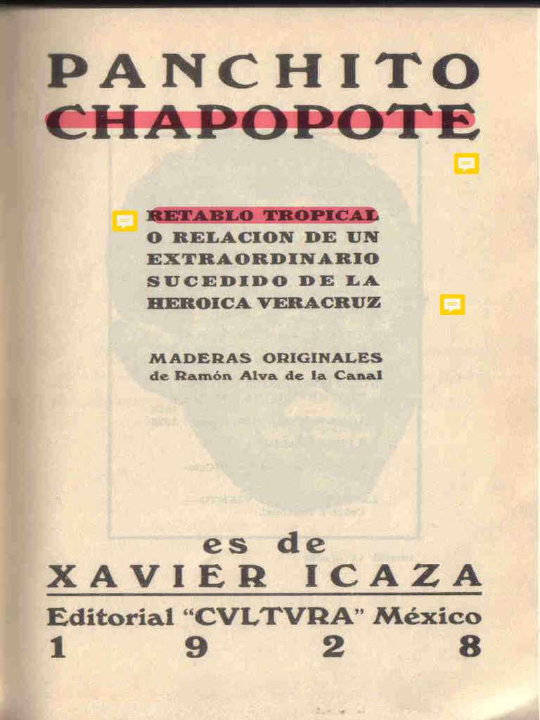 Xavier Icaza - Panchito Chapopote-1 | PDF