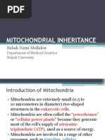 Cytoplasmic Inheritance PPT For MSC | PDF | Mitochondrion ...