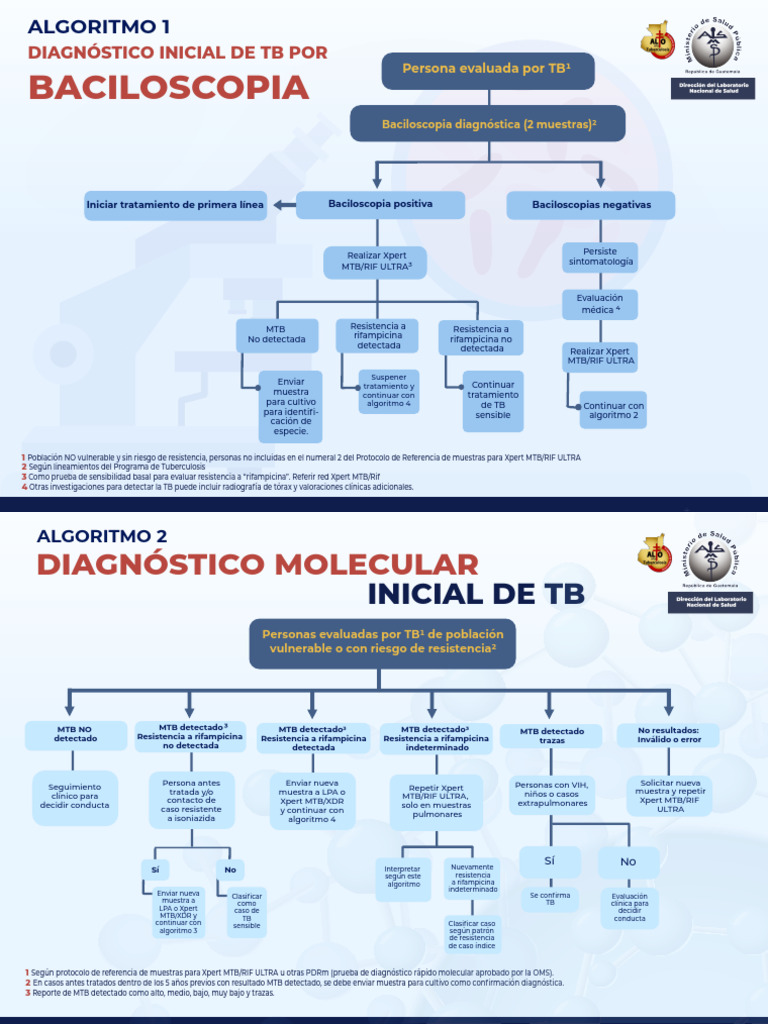 Algoritmo de TB | PDF | Tuberculosis | Diagnostico medico