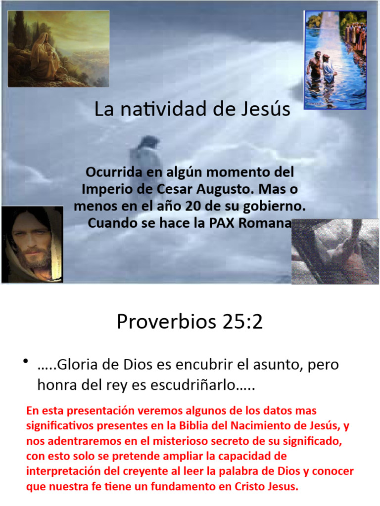 La Natividad de Jesús VNEON 2011 | PDF | Natividad De Jesus | Jesús
