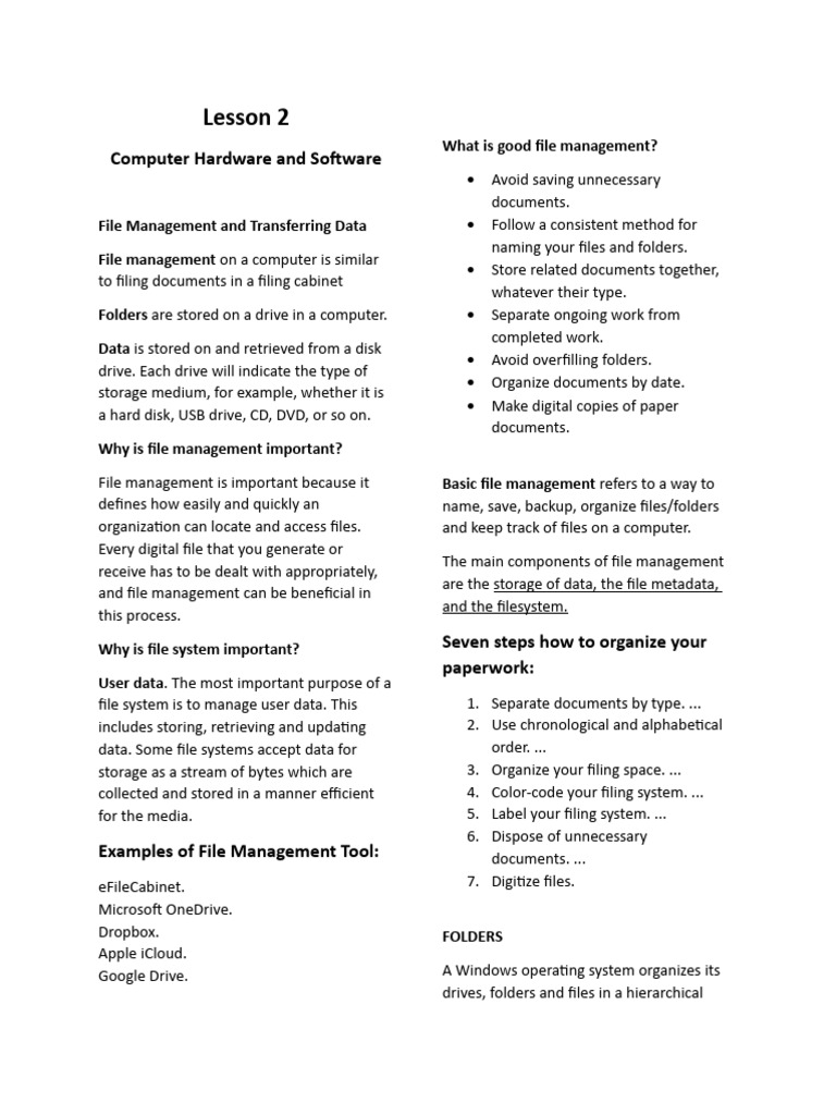 File Management and Data Transfer Guide | PDF | Computer File | Malware