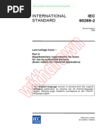 BS 88-2.1 1988 - Low-Voltage Fuses | PDF | Fuse (Electrical ...
