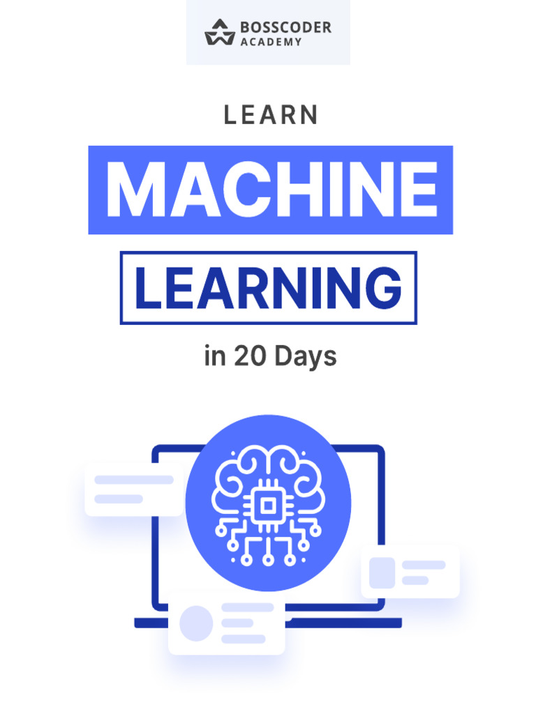 Learn ML in 20 Days | PDF | Machine Learning | Computing