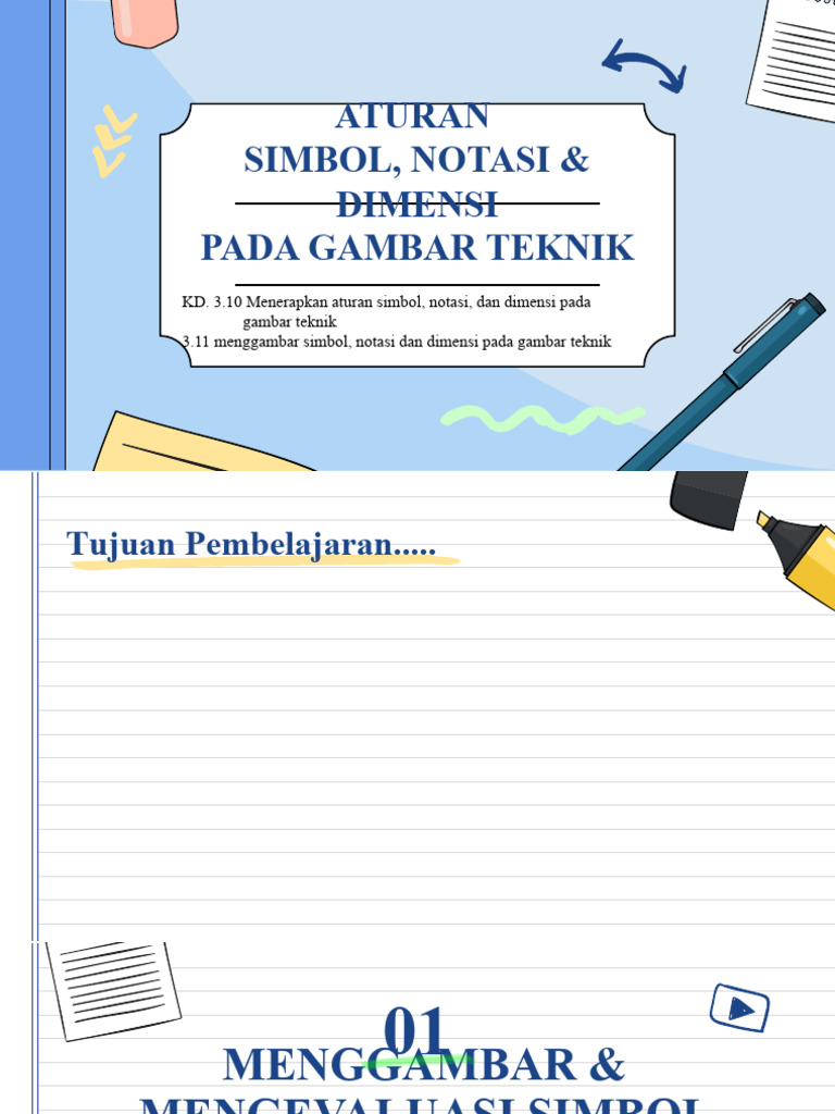 KD 3.10 - KD 3.12 Aturan Simbol, Notasi | PDF