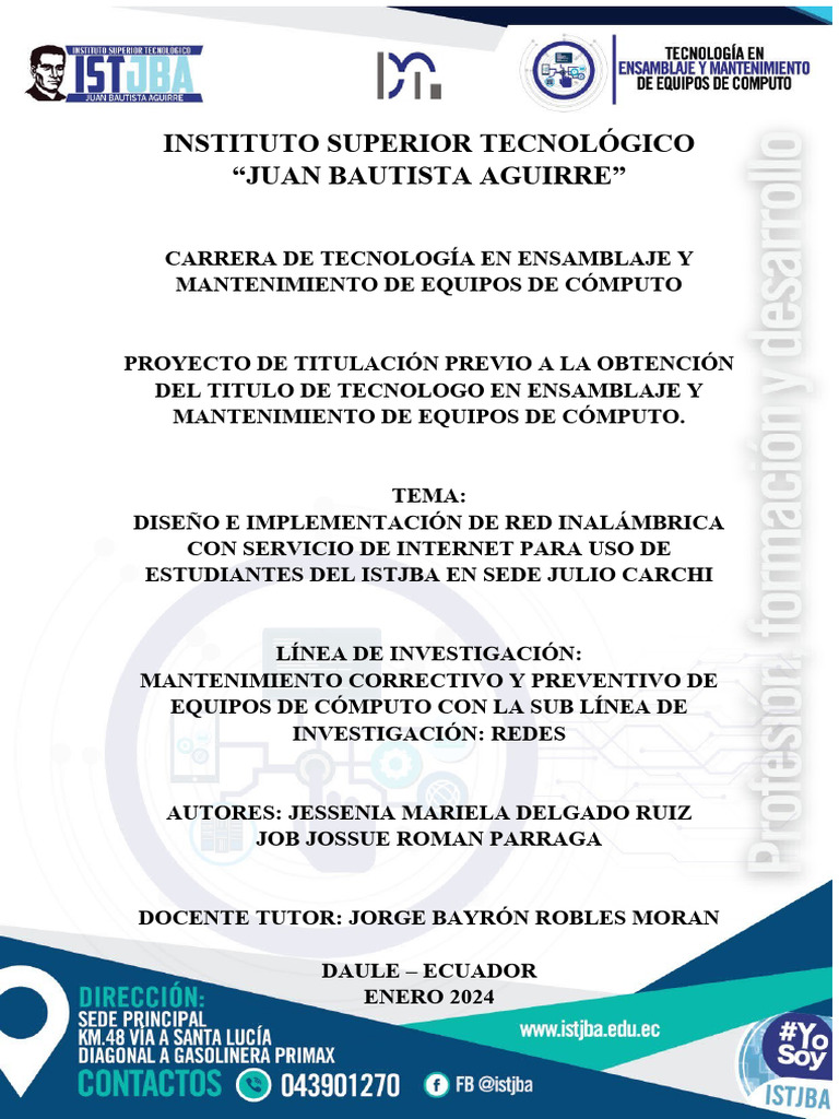 Tesis Temec - 01 | PDF | Red de computadoras | Telecomunicaciones