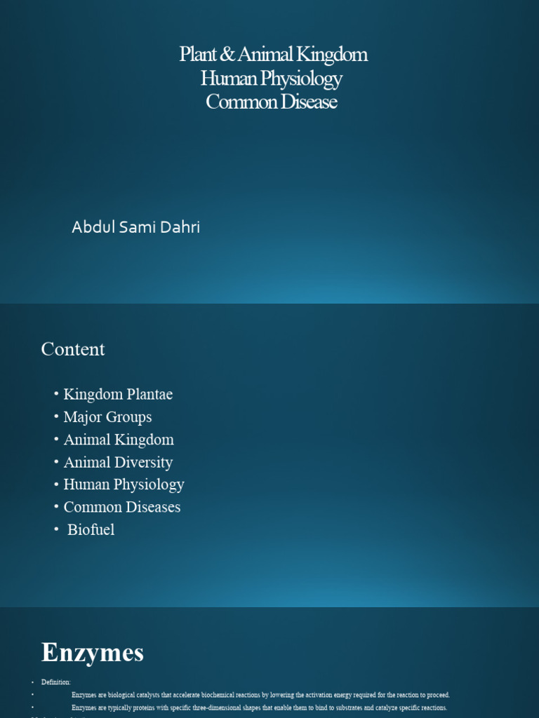 Plant & Animal Kingdom | PDF | Human Body | Skeleton