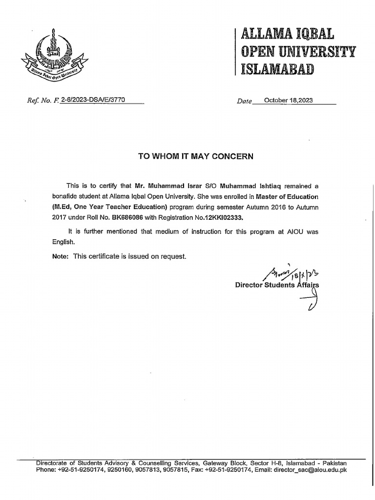 M. Israr - 0001 | PDF