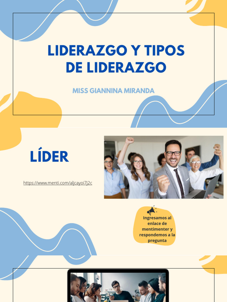 Liderazgo y Tipos de Liderazgo | PDF | Liderazgo | Sicología