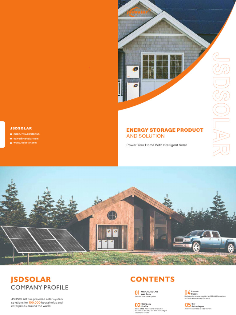 JSDSOLAR Solar Power System Catalog EU Standard PT Media Kontrol Utam | PDF
