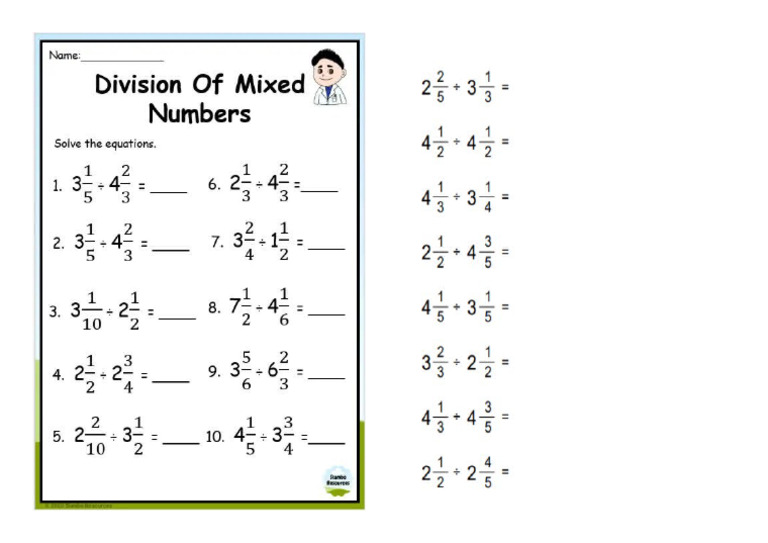 Multiplication of Fractions | PDF