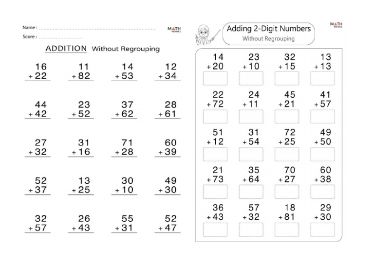 addition of numbers | PDF