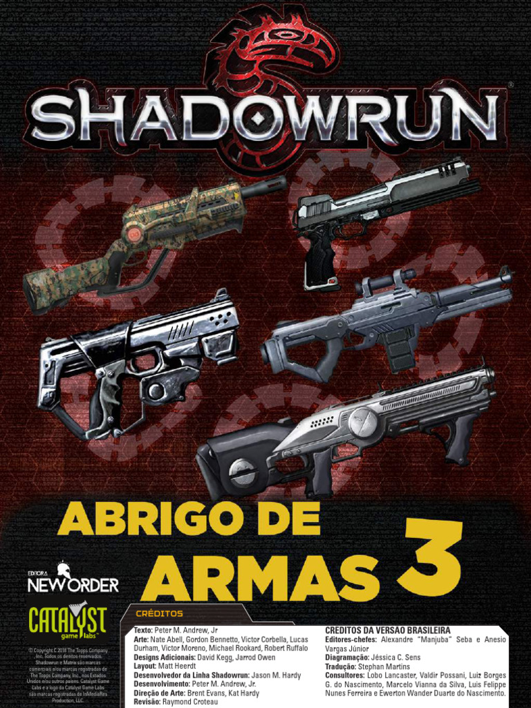 Shadowrun 5E - Abrigo de Armas 3 | PDF | Revólver | Projéteis