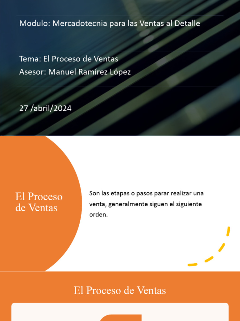 El Proceso de Ventas | PDF | Producto (Negocio) | Business