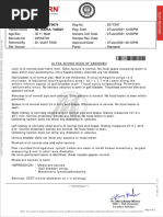 Usg Upper Abdomen Report Format | PDF