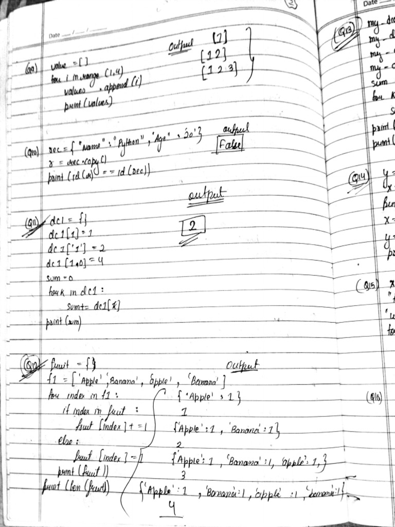 Python Basic Code Part III | PDF