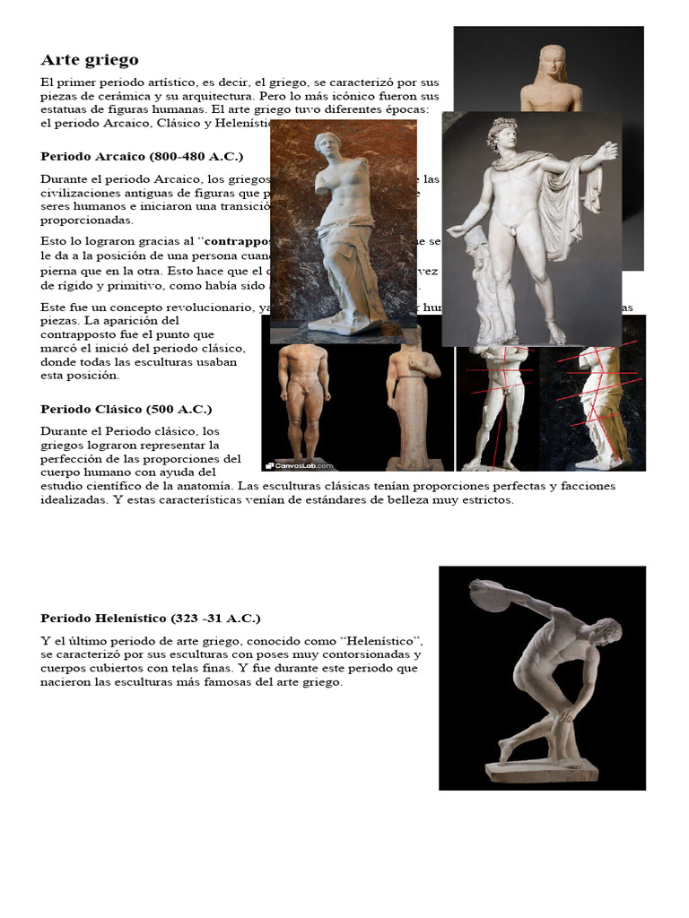 Arte Griego | PDF | Clásicos