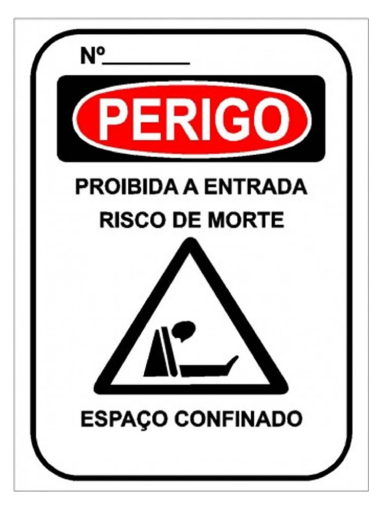 MODELO DE PLACA DE AVISO - ANEXO 1 | PDF