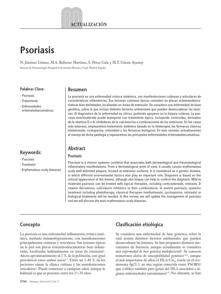 Psoriasis | PDF | Psoriasis | Obesidad