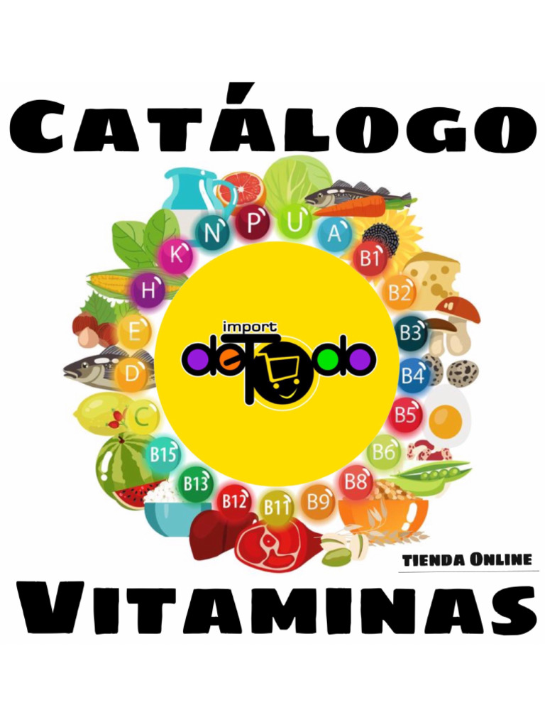 Catálogo de Vitaminas Dtodo - Import-2 | PDF