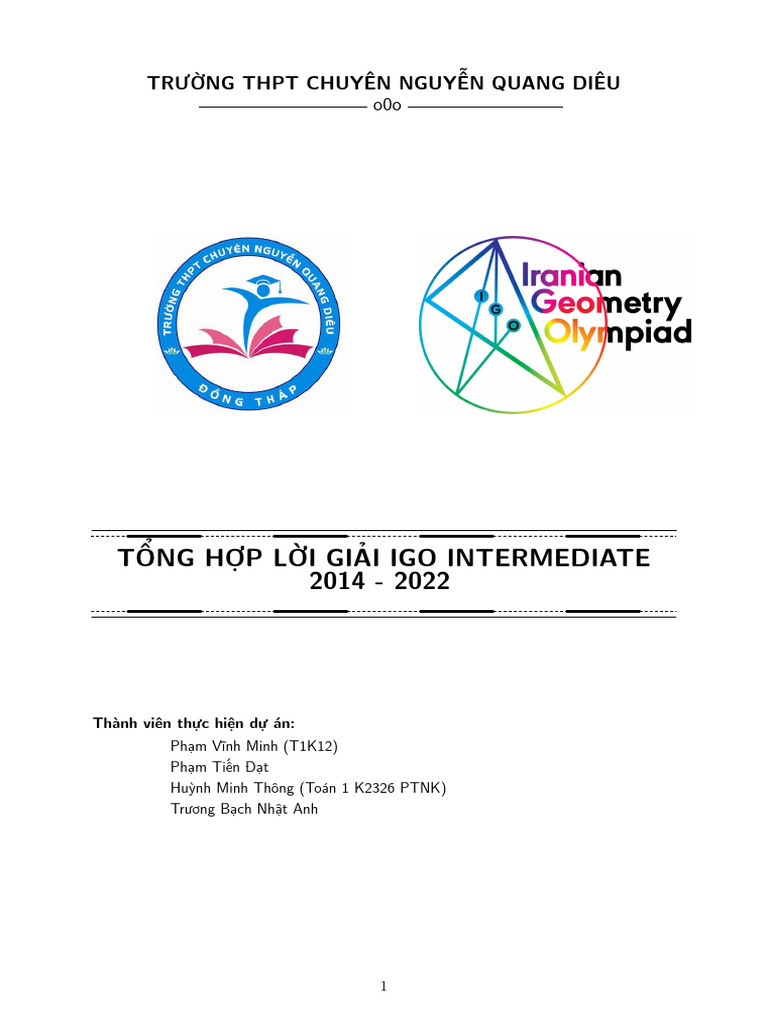 Lời Giải IGO | PDF