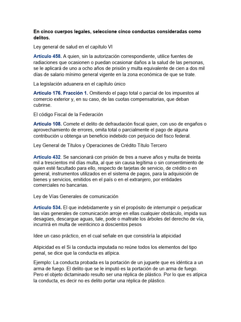 Cuerpos Legales | PDF | Multa (pena) | Castigos