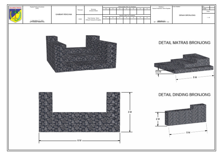 BRONJONG BANGKEP-Pondasi | PDF