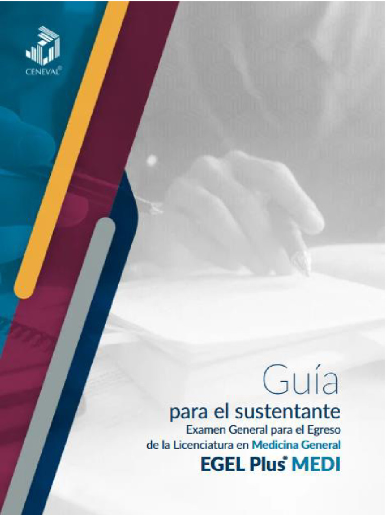 Guia Egel Medi Plus Temario Desarrollado Reactivos | PDF | Evidencia basada en medicina | Terapia