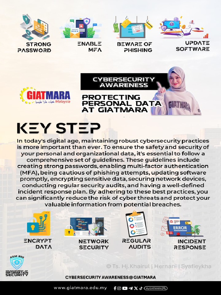Cybersecurity Key Step | PDF