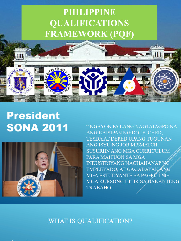 Philippine Qualifications Framework (PQF) | Download Free PDF ...