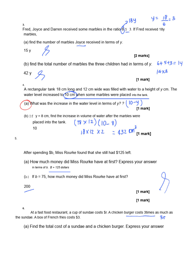 Basic Algebra HW-1 - Kevin | PDF | Food Industry | Foods