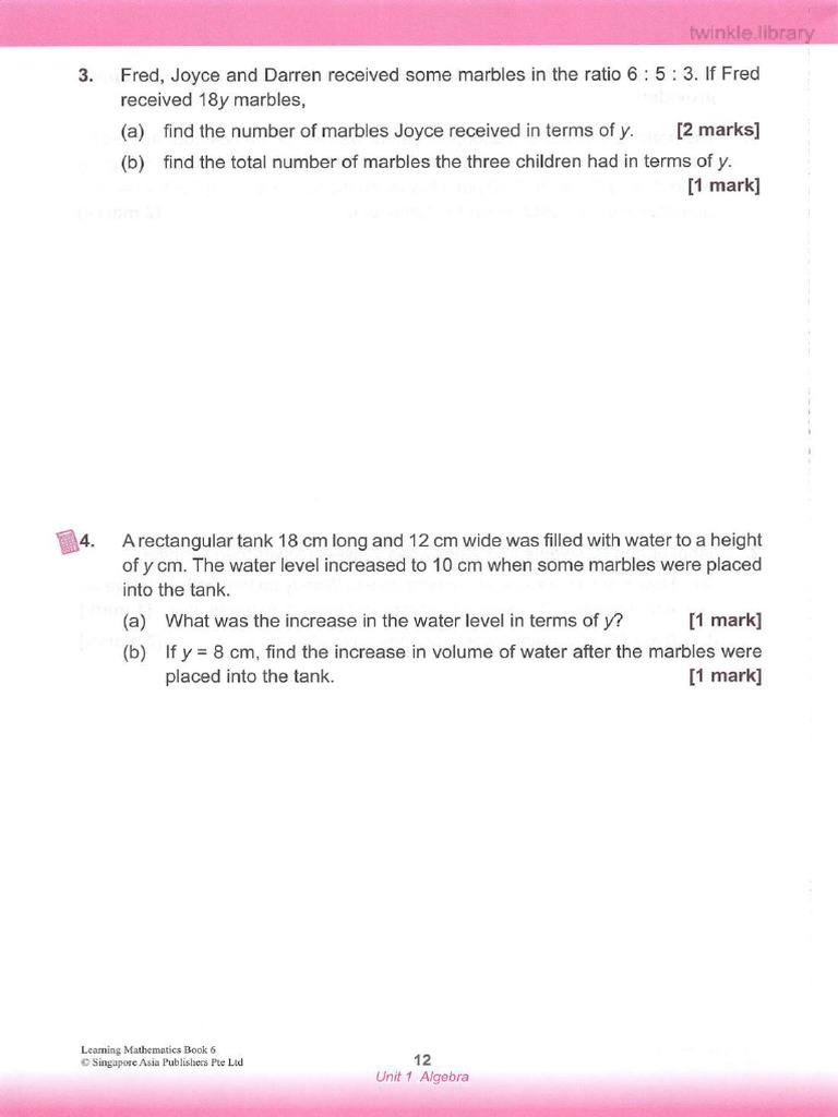 Basic Algebra HW | PDF